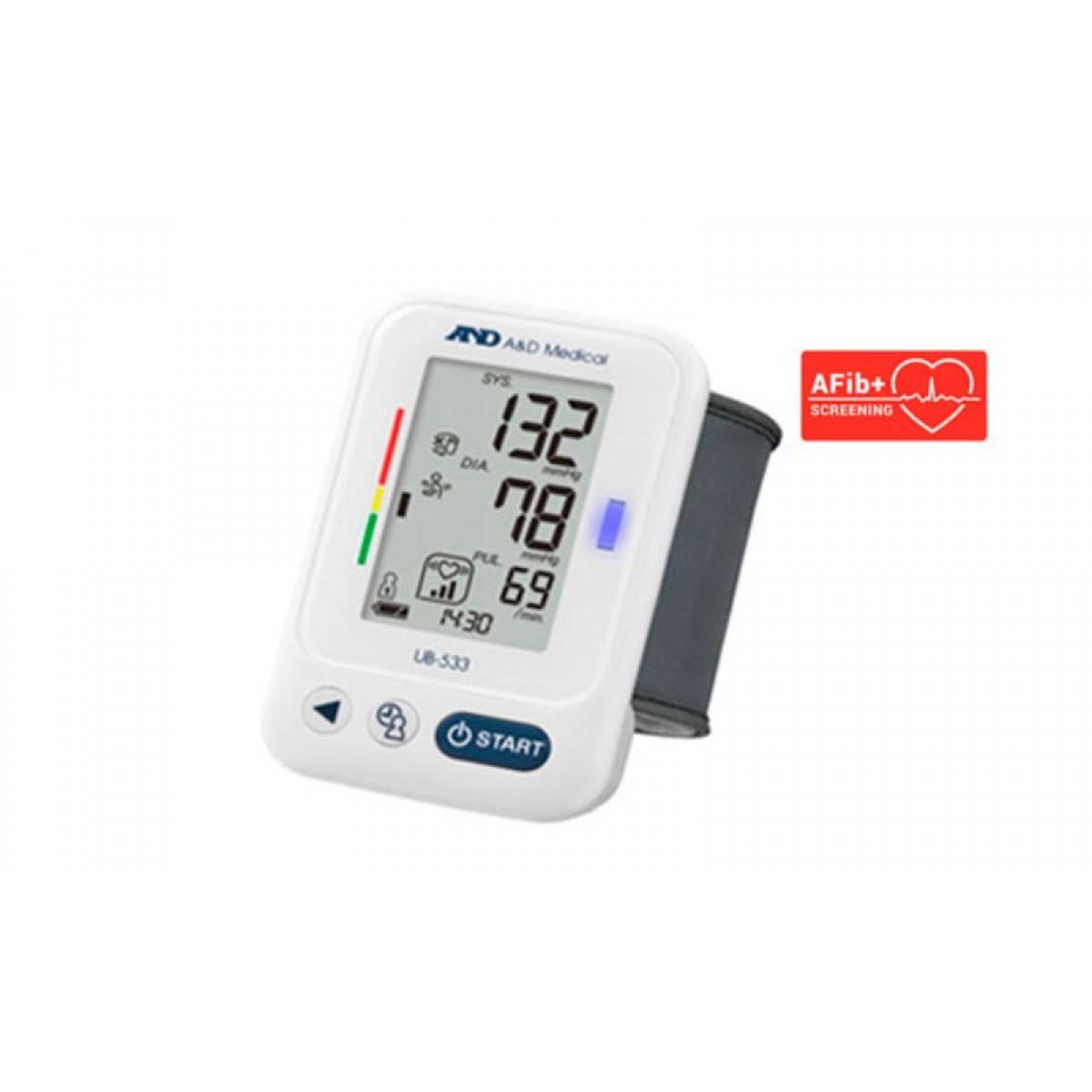 Ψηφιακό Πιεσόμετρο Καρπού UB-533 AFib με ανιχσευση αρρυθμίας & κολπικής ...