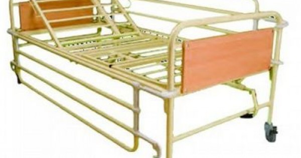 Νοσοκομειακή κλίνη χειροκίνητη μονόσπαστη